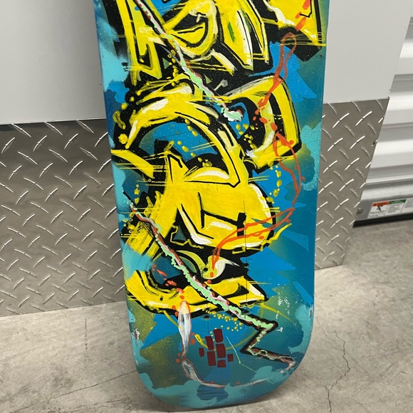 Art | Custom Painted Skateboard Deck Artwork Handmade Graffiti On Wood ...
